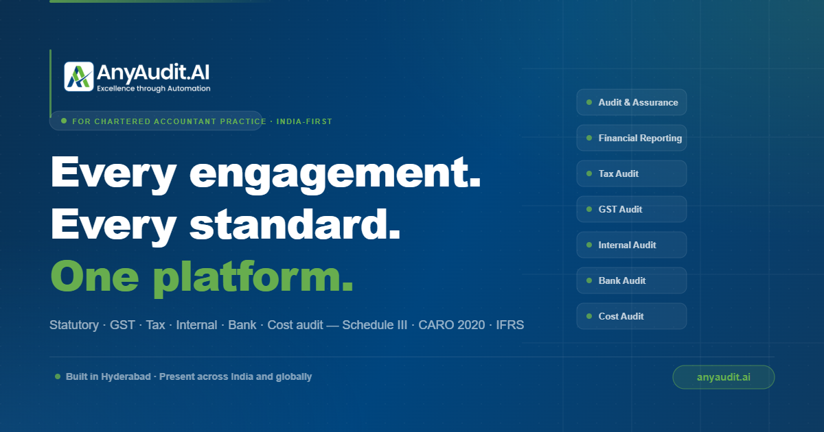 AnyAudit.AI - AI-Powered Audit and Financial Reporting Platform for ...